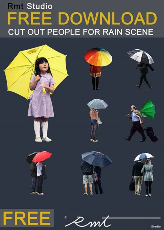 FREE CUT OUT PEOPLE COLLECTION LINKS FOR 3D POST PRODUCTION - PIXELNIL